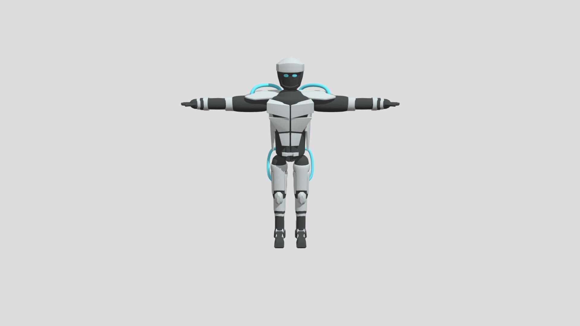 Boxing robot - 3D model by tomgeerts [e21e089] - Sketchfab