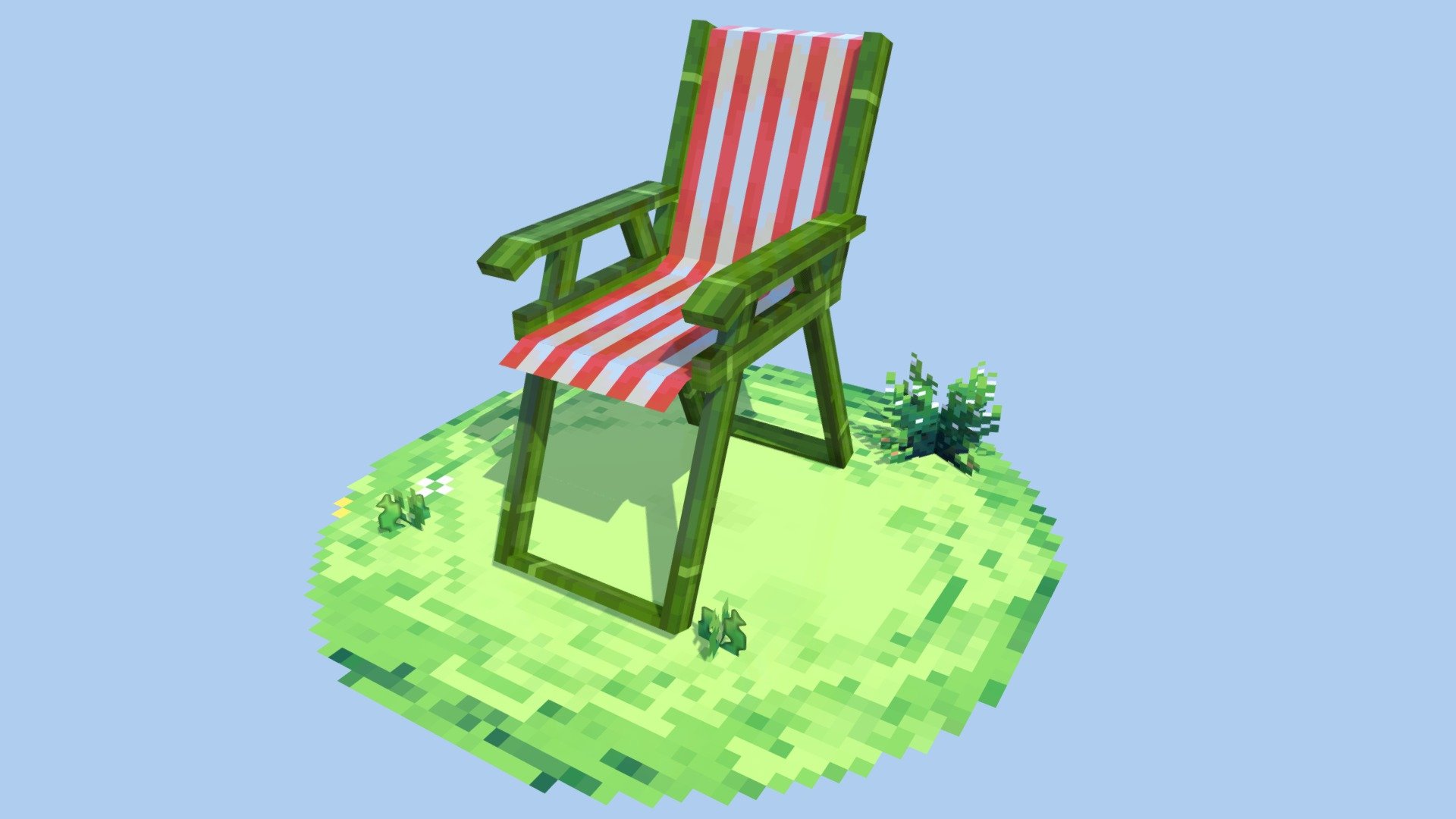 Minecraft - Chair - 3D model by Ruiva Millet (@Ruivamillet) [e22130c ...