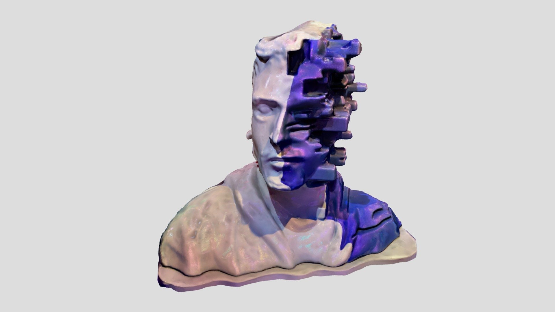 Day 052: Cyborg Head - Buy Royalty Free 3D model by uttamg911 [e221dd9 ...