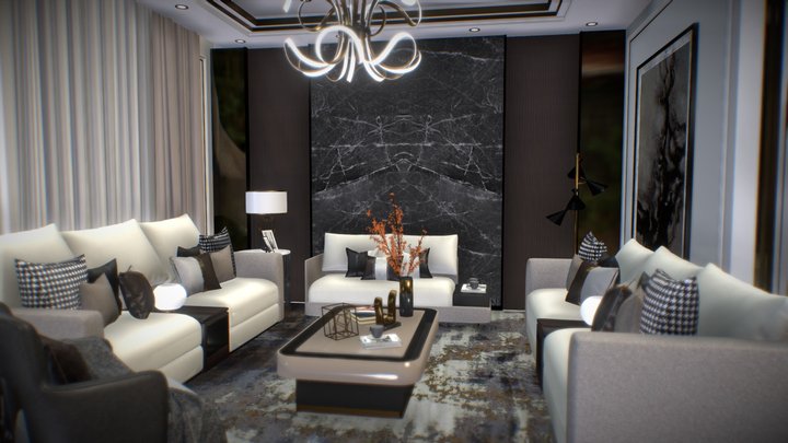 Archviz-interior-3d 3D models - Sketchfab