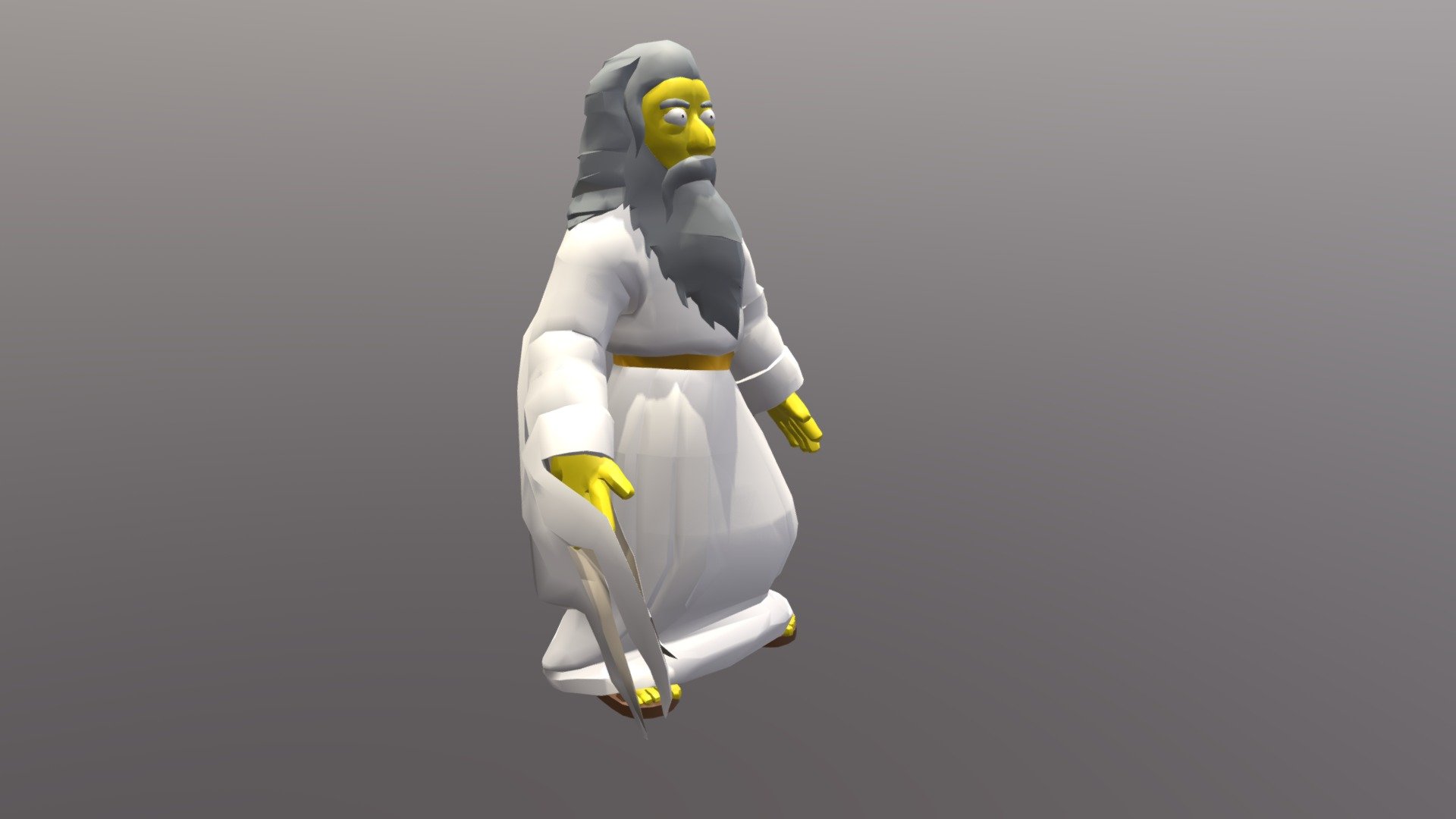 god (simpsons) animated - Download Free 3D model by vicente betoret ...
