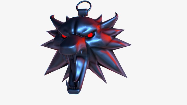 Witcher_medallion 3D models - Sketchfab