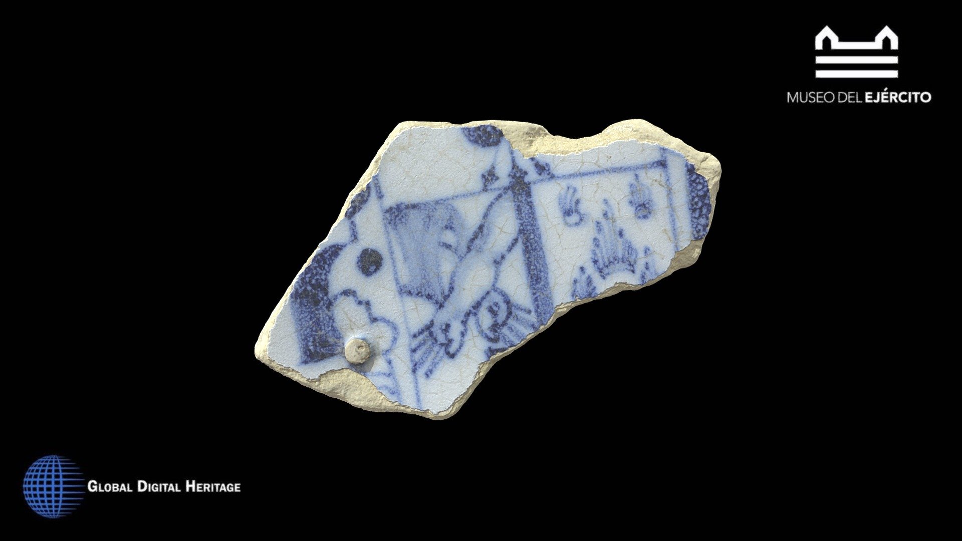 Ceramic fragment - Download Free 3D model by Global Digital Heritage ...