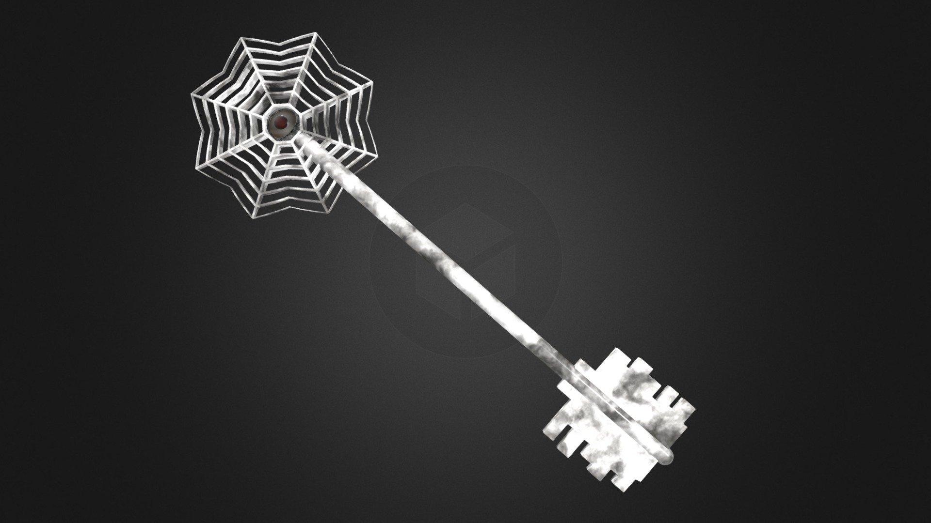 Spider key - Download Free 3D model by Timinel [e224359] - Sketchfab