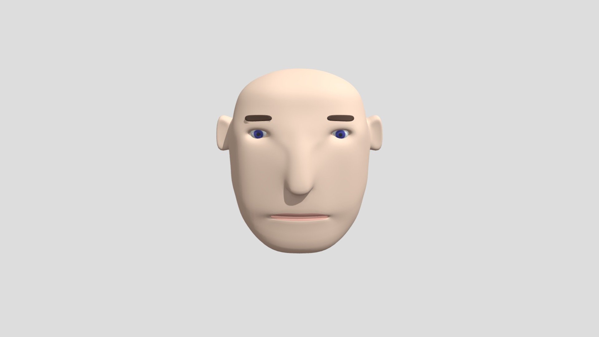 Blinking Face - 3D model by conorMac222 [e225031] - Sketchfab