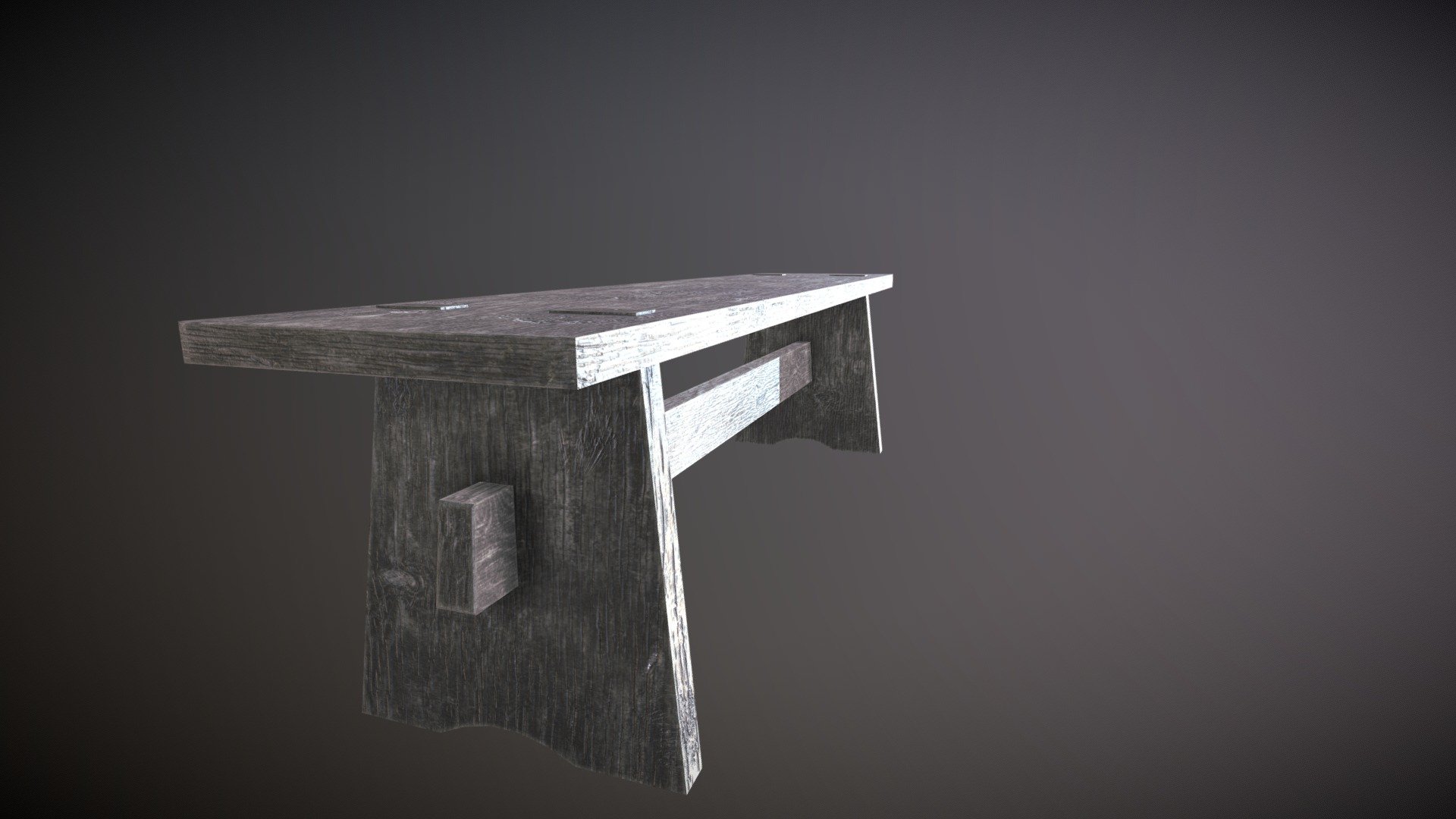 Bench FBX - 3D model by Arcybyx [e22843c] - Sketchfab
