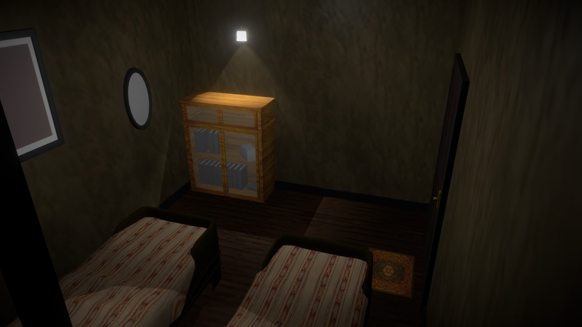 Bedroom - 3D model by Biohazard Rooms (@Perriqueso) [e228a99] - Sketchfab