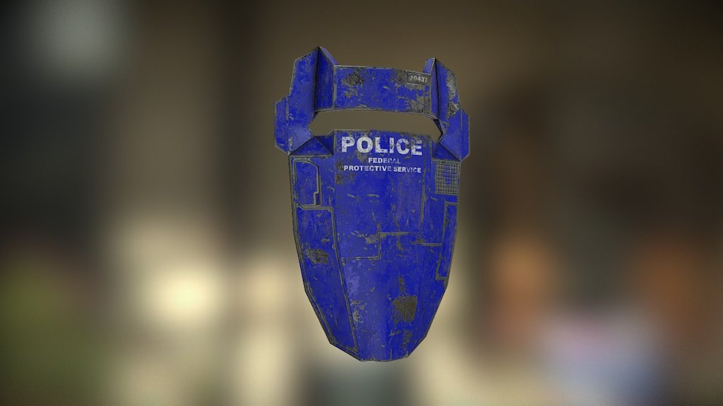 Sci-Fi Police Shield - 3D model by Ruslan4999 [e229111] - Sketchfab