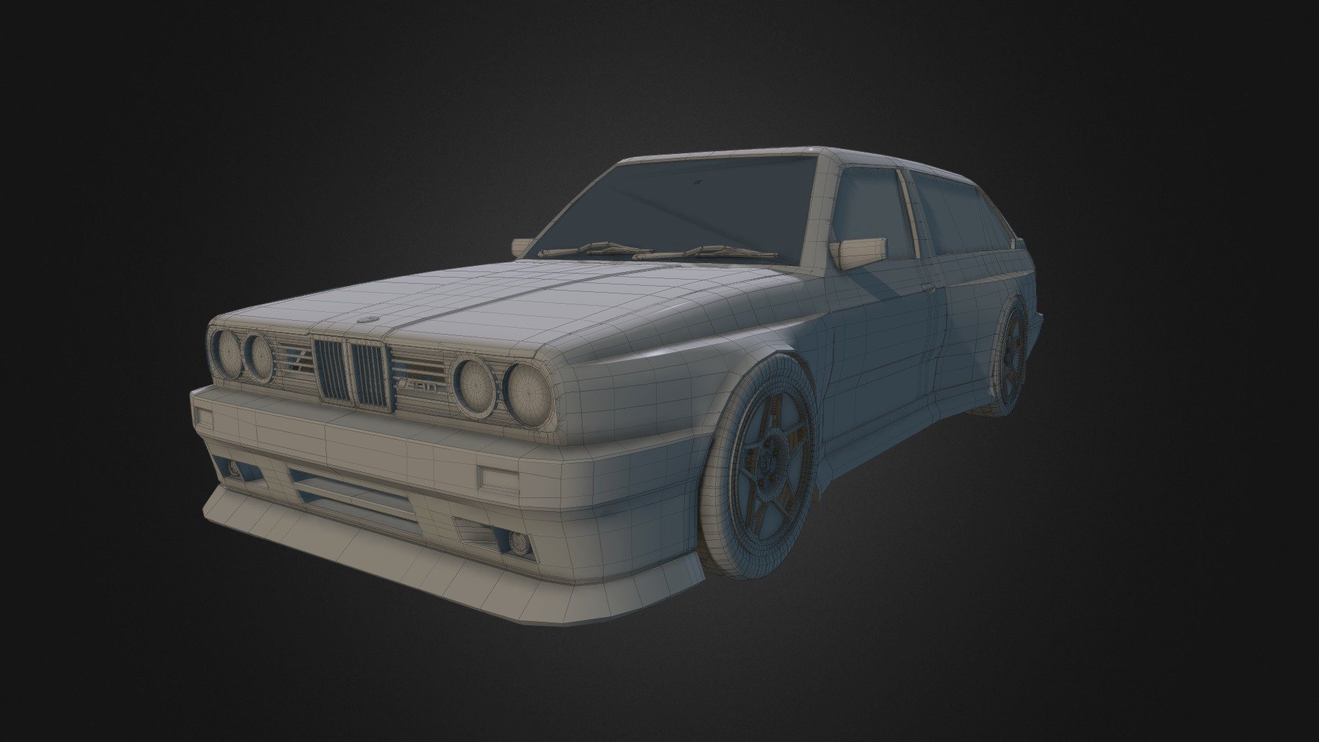 E30 M3 Wagon - 3D model by vincerosas818 [e22975d] - Sketchfab