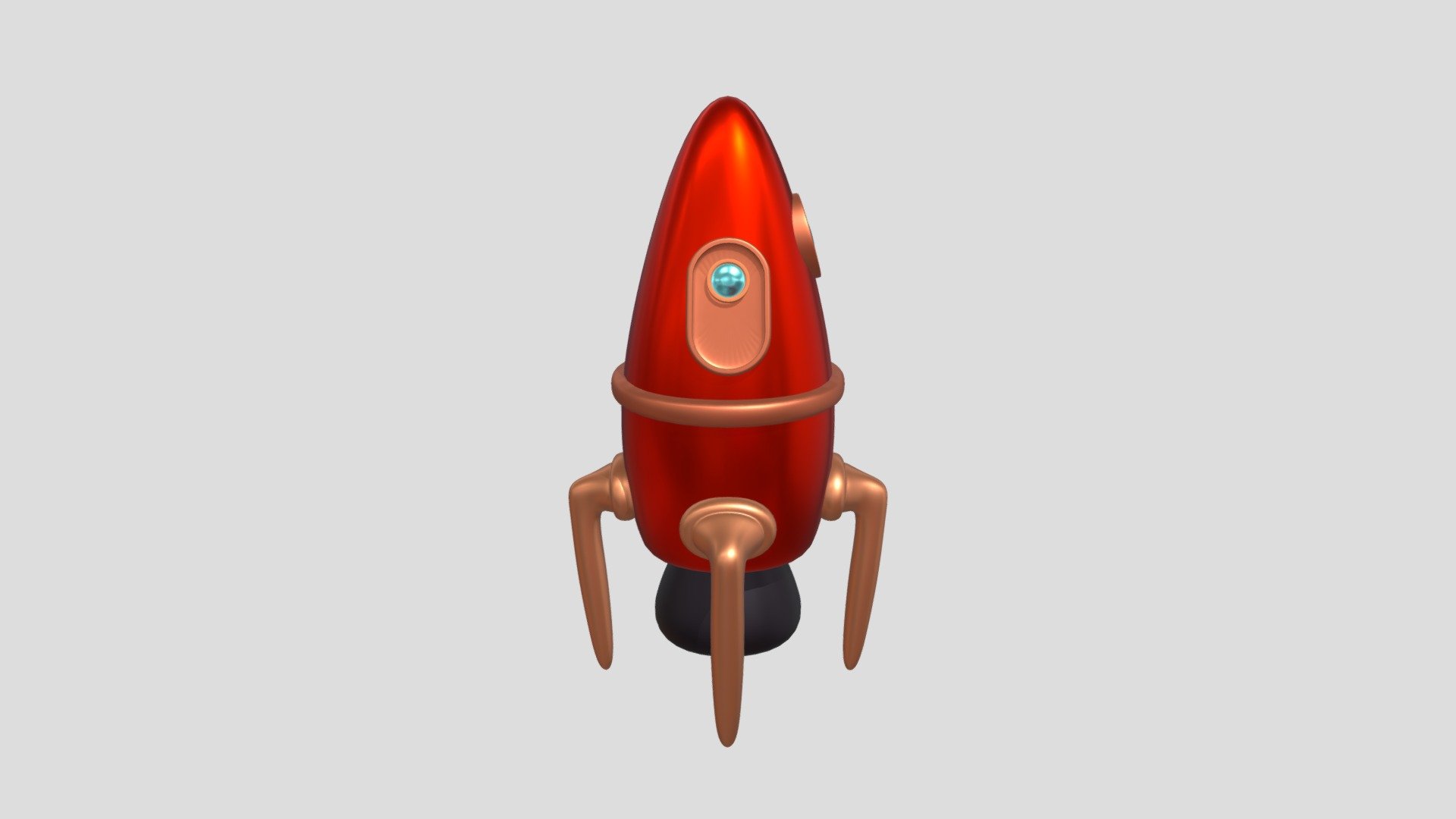 Rocket - 3D model by cdown921 [e22b202] - Sketchfab