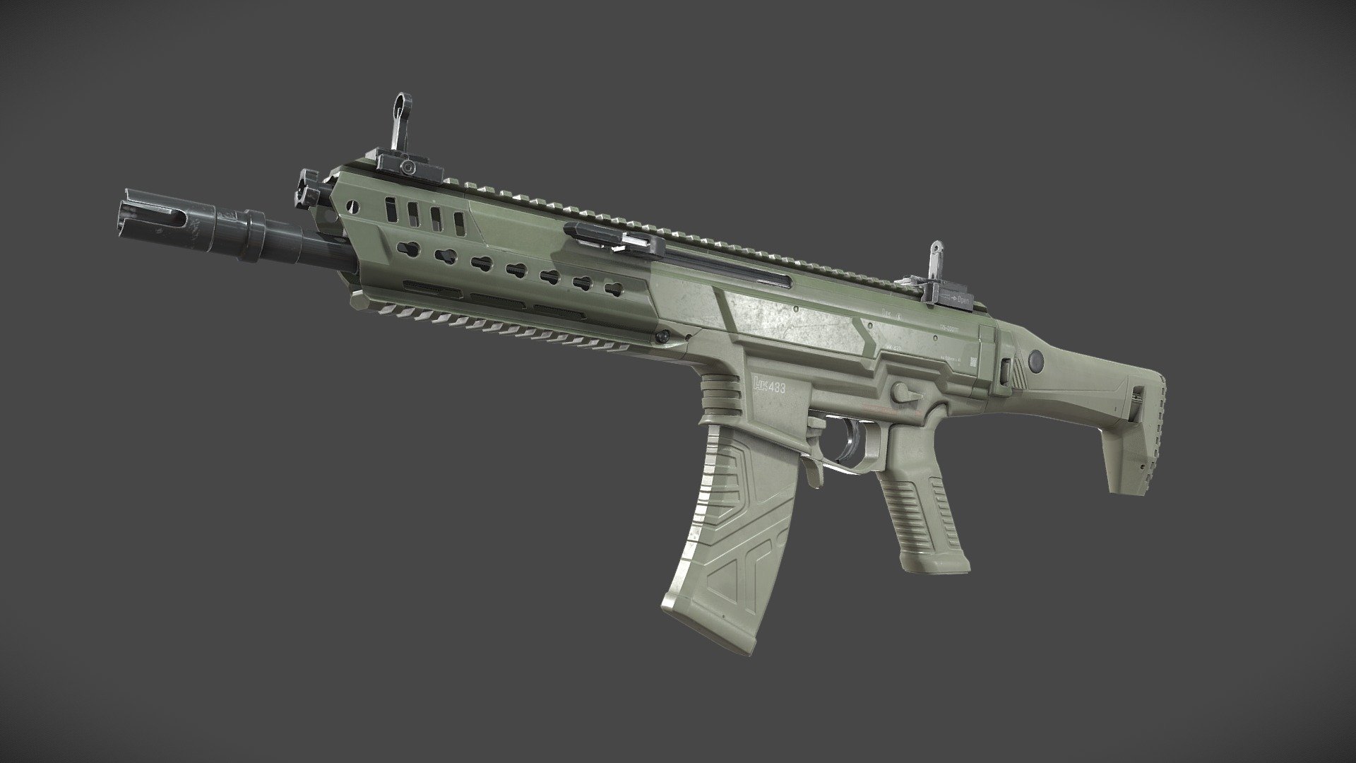 HK433 - 3D model by ubbe [e22beaf] - Sketchfab