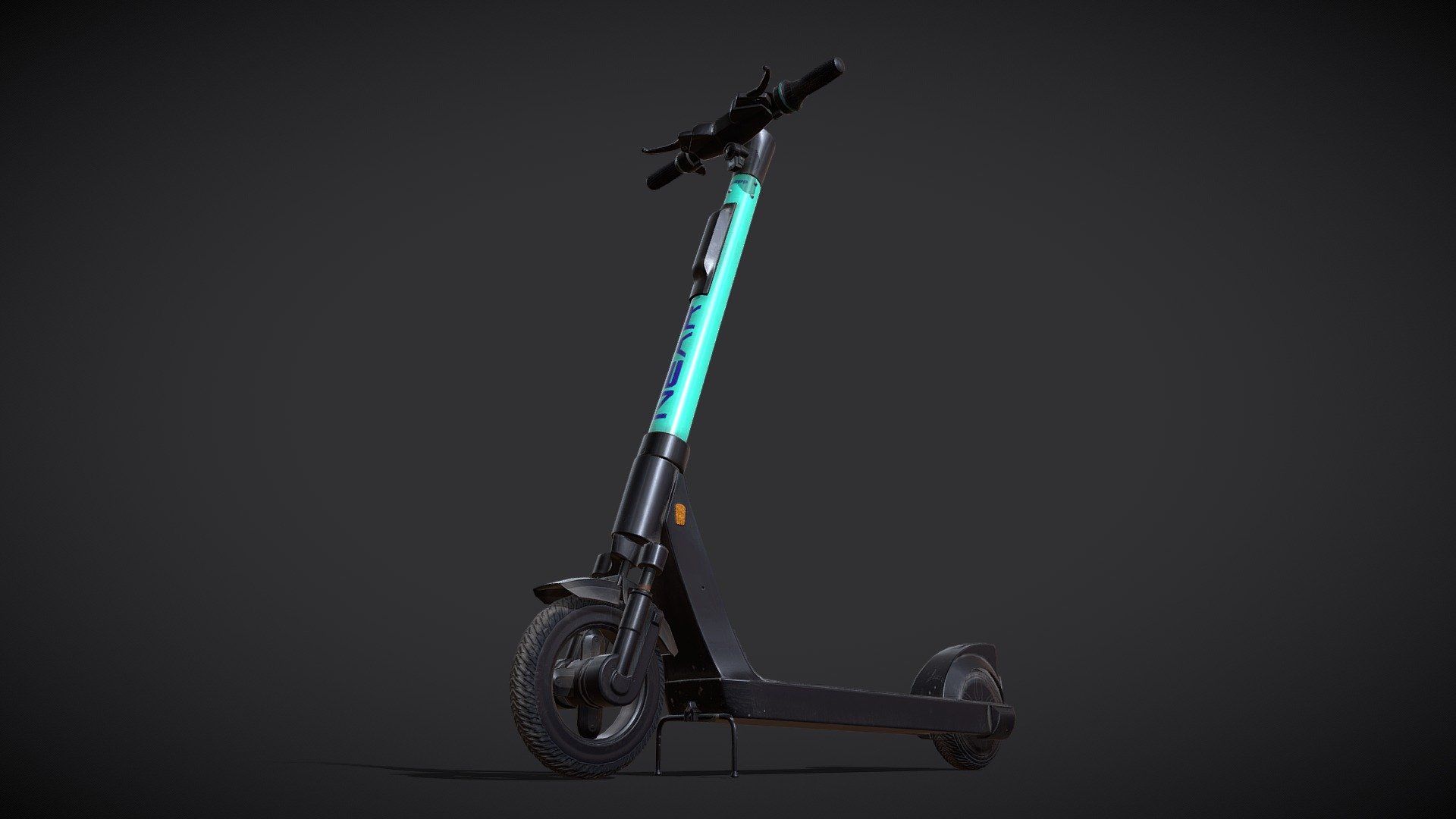 Electric Scooter (Low-poly, game-ready) - Download Free 3D model by ...