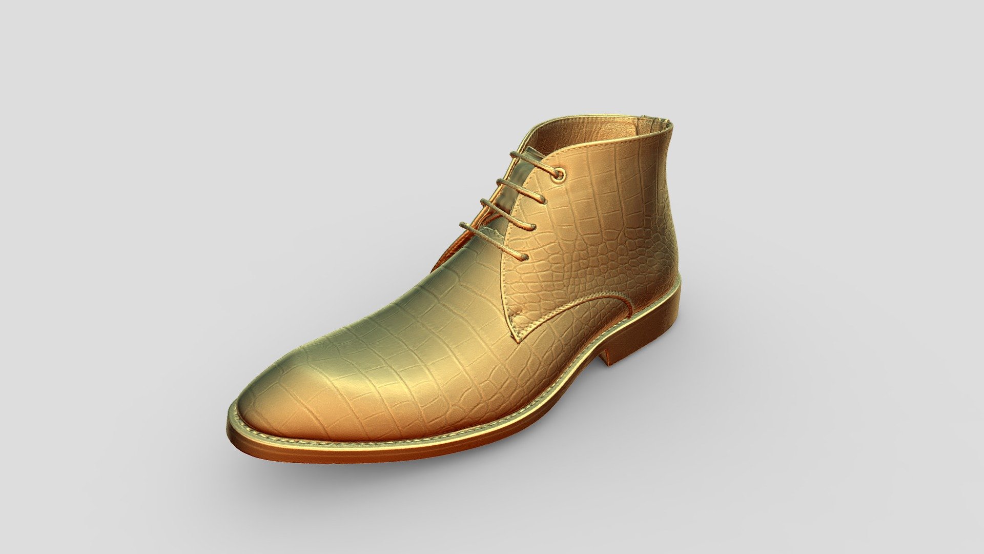 Leather Shoes - 3D model by Diana Liu (@Diana123456) [e22d3e4] - Sketchfab