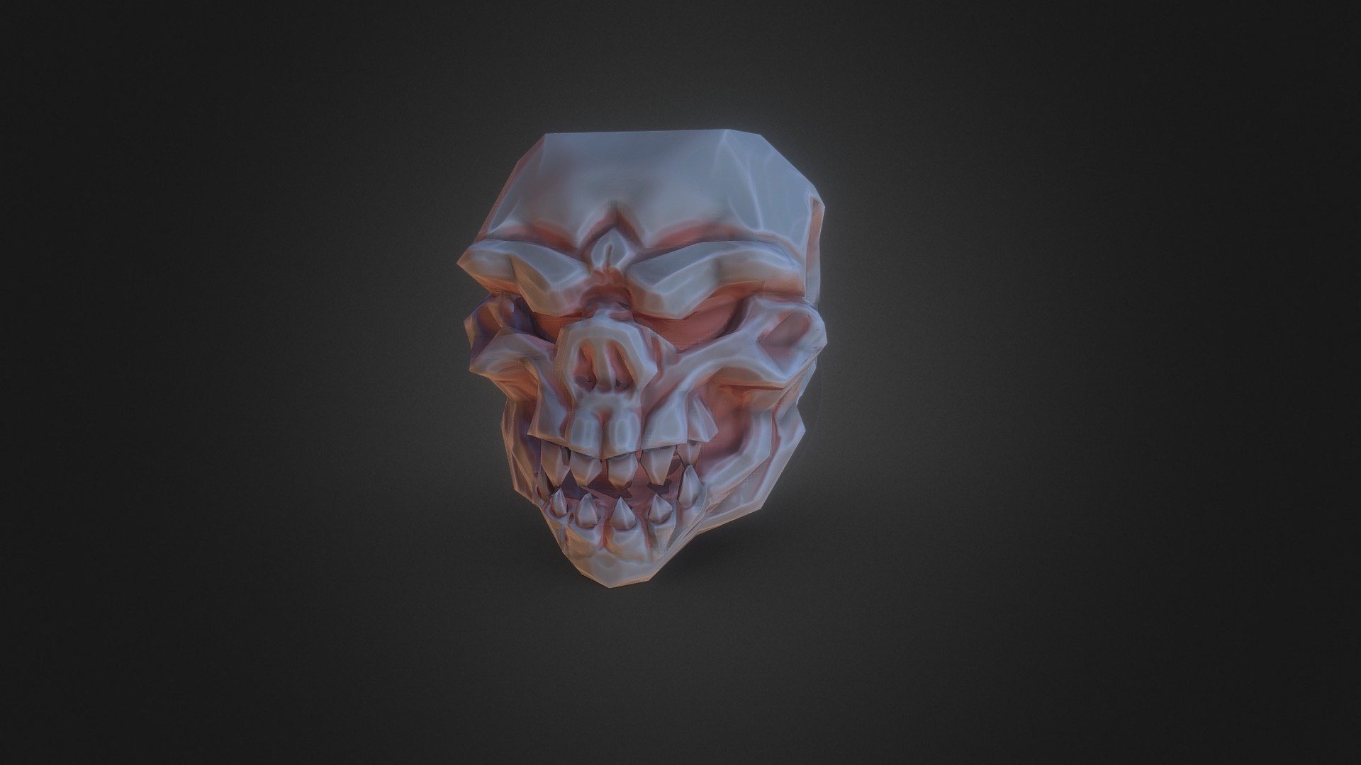 Skull Stylized - 3D model by Snowy0Panther [e22d58a] - Sketchfab