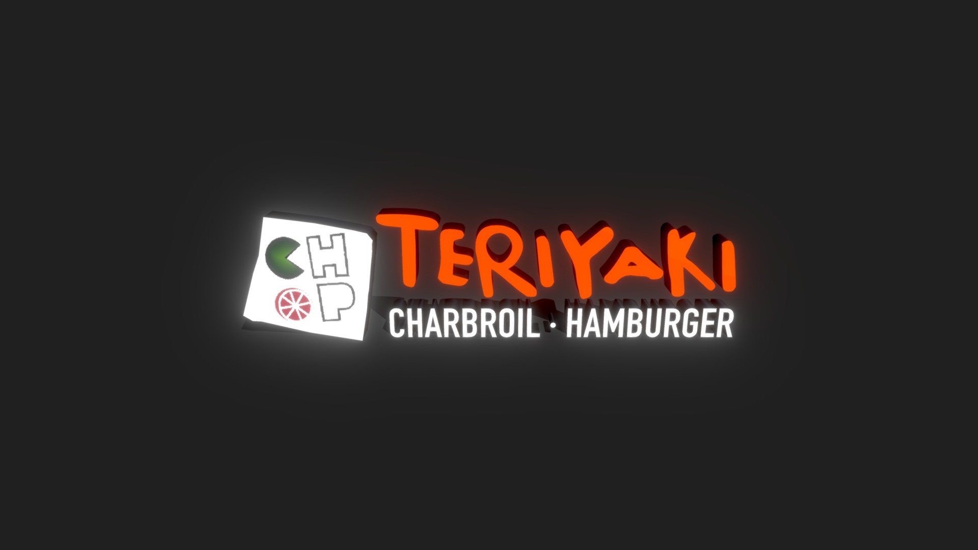 Chop Channel Letters - 3D model by lmzmario857 [e22df64] - Sketchfab