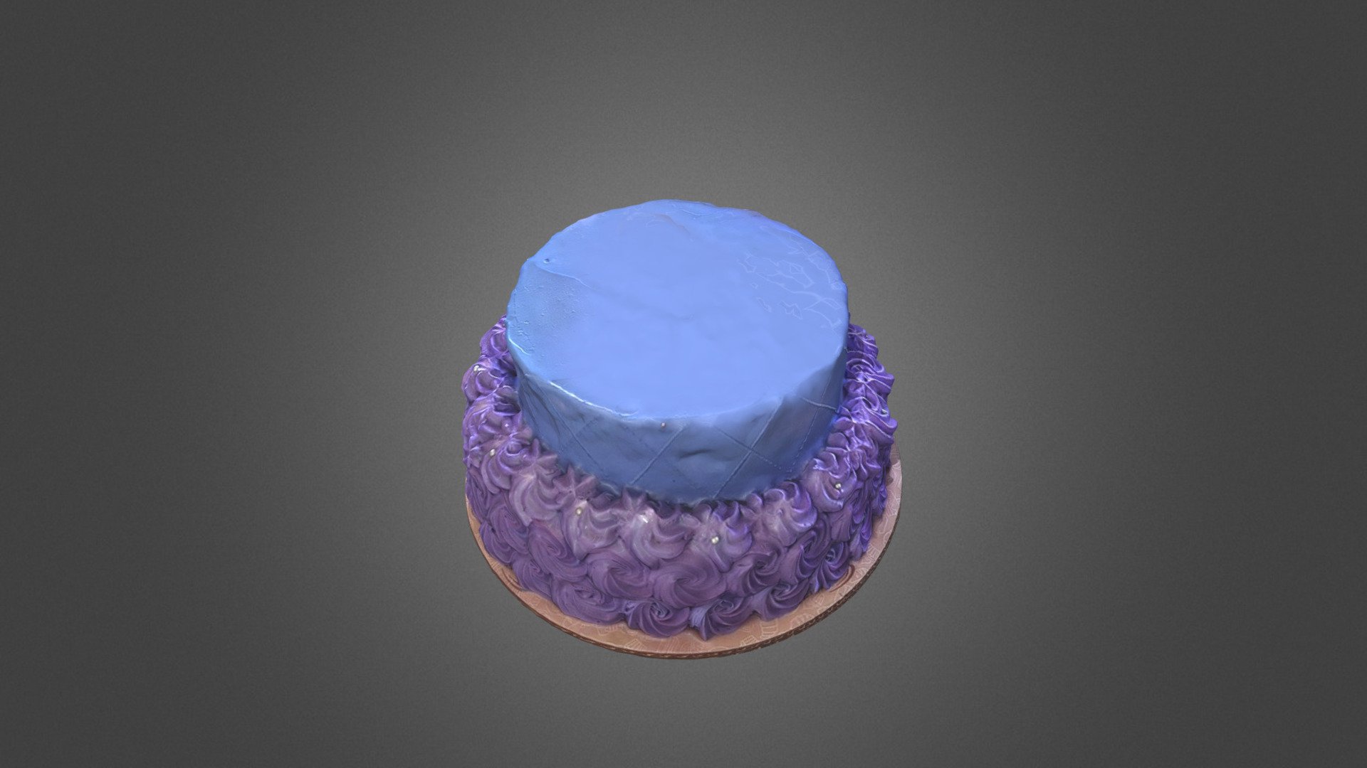 Purple cake - Buy Royalty Free 3D model by marlyn (@marlynbar) [e22e06f ...