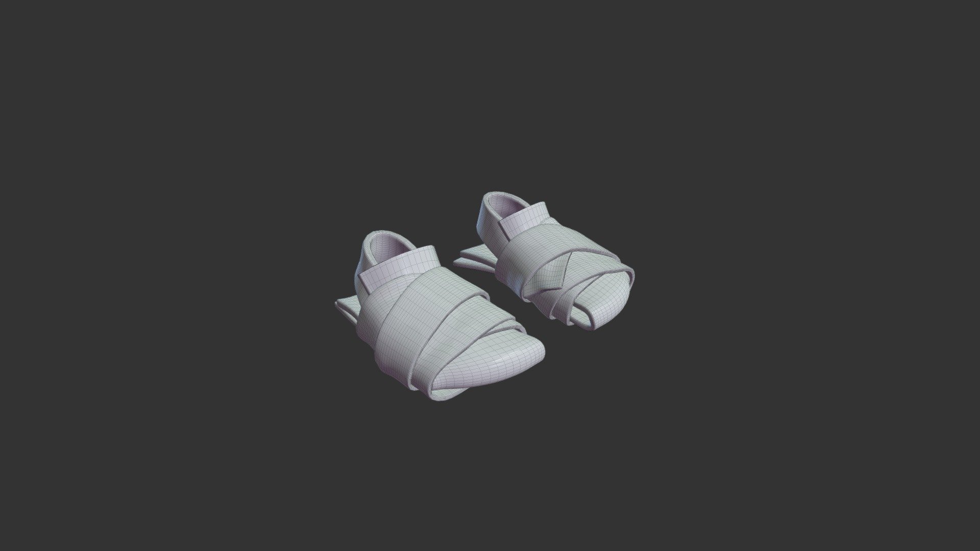 Foot wraps - 3D model by Suleyman (@sams86) [e22eb51] - Sketchfab
