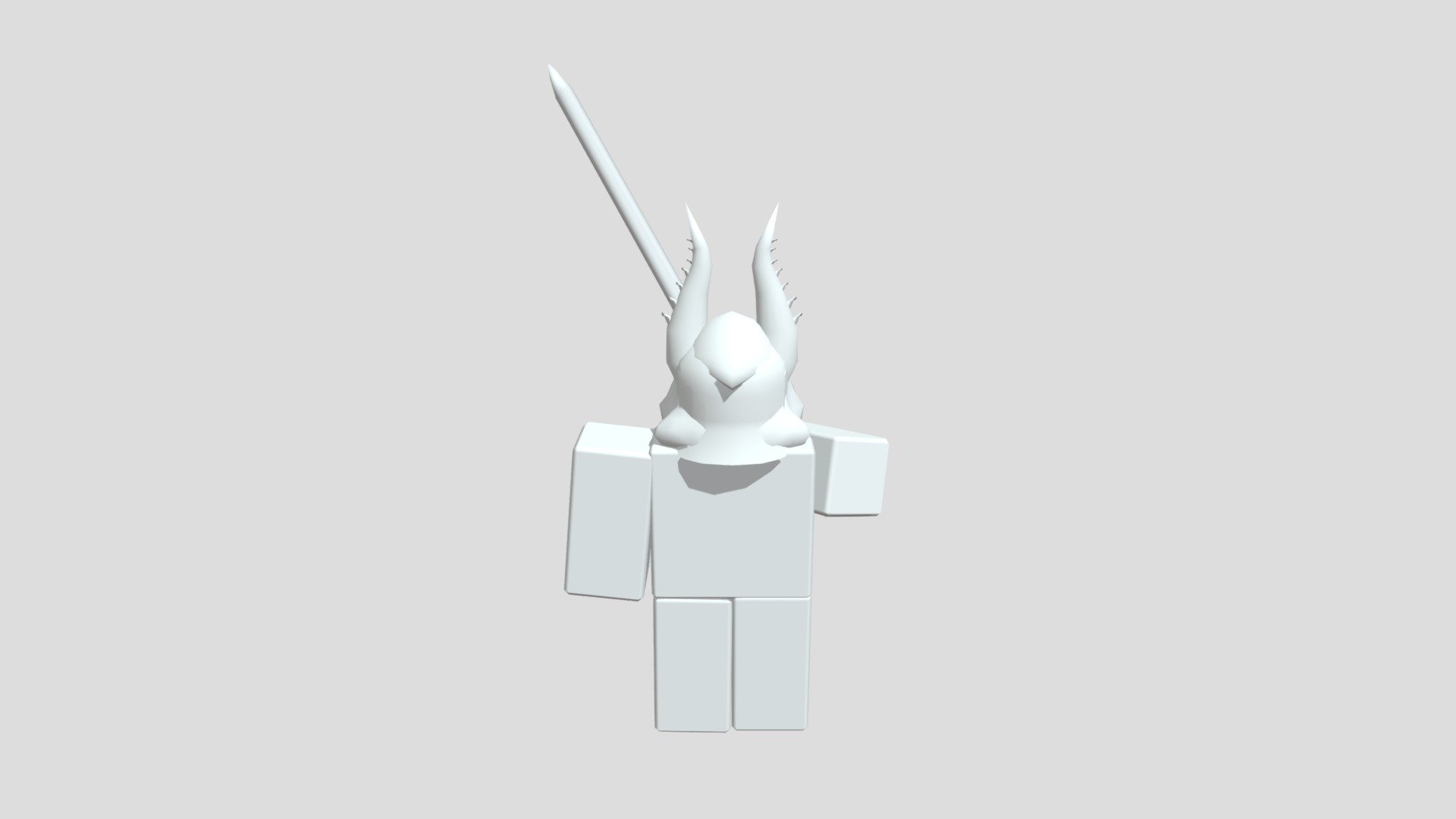 Roblox character with sword (remade) - Download Free 3D model by ...