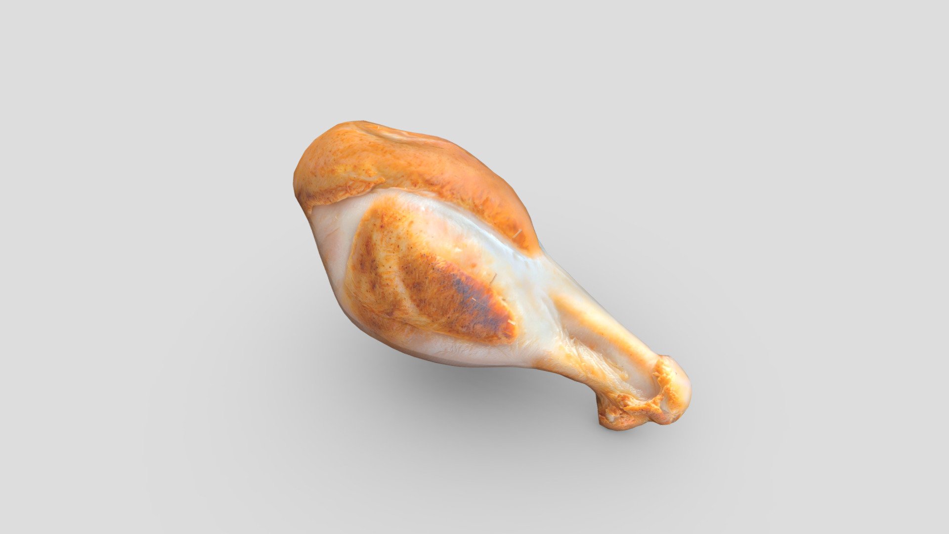 Fried Chicken Leg - Buy Royalty Free 3D model by plaggy [e22fae7 ...