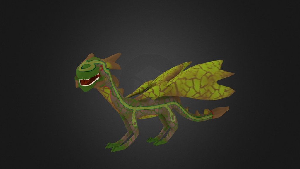 Creature8 - 3D model by R. Aaron Morgan (@ramorgan) [e22fb8b] - Sketchfab