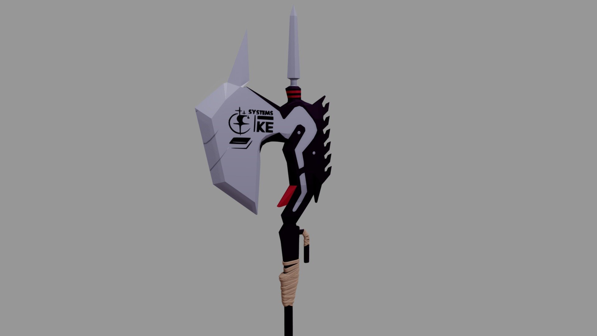 Arknights - Frostleaf axe - Download Free 3D model by Phuong (@kt112 ...
