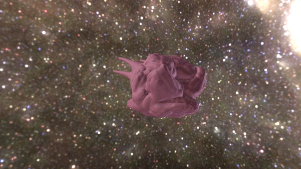 Brain Fetus Slug - 3D model by SpaceGolby [e2337aa] - Sketchfab