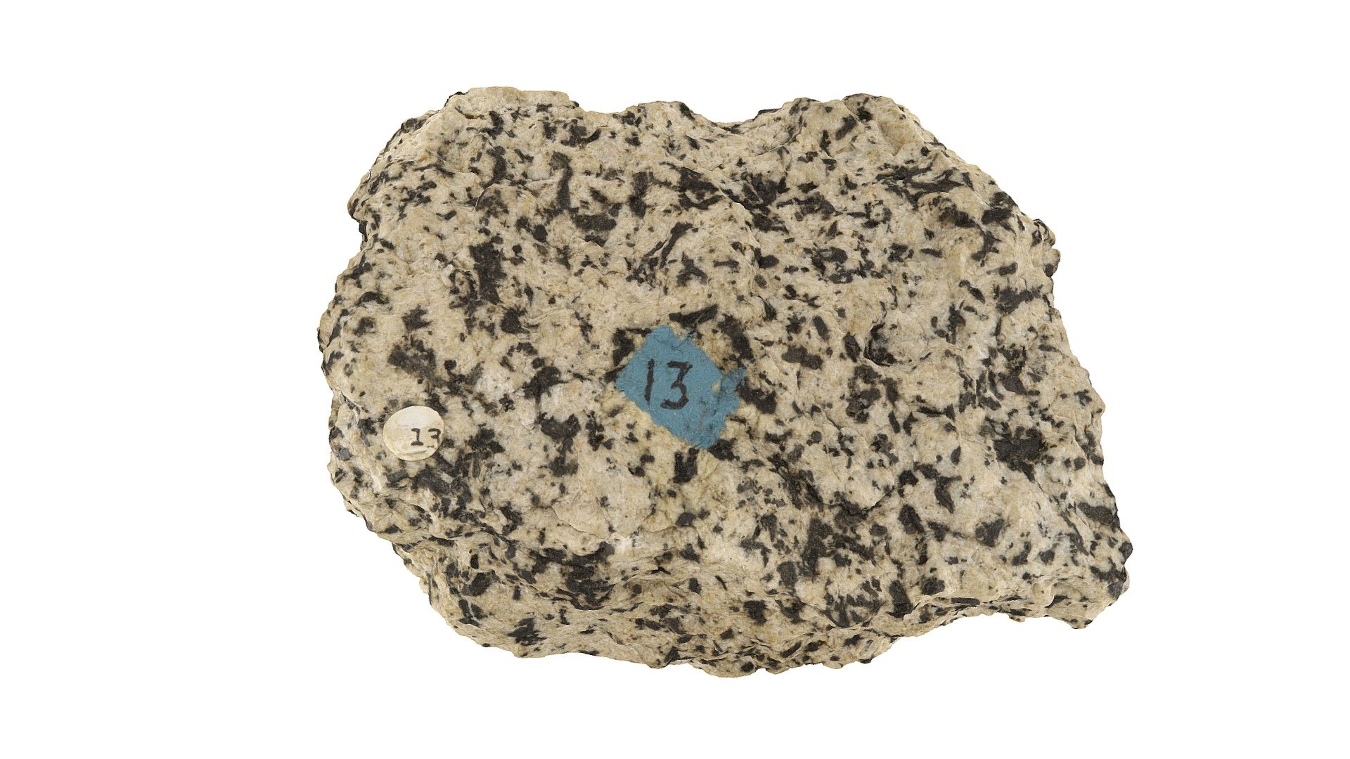 Hornblende Syenite #13 - Download Free 3D model by rocksandminerals [e234bf2] - Sketchfab