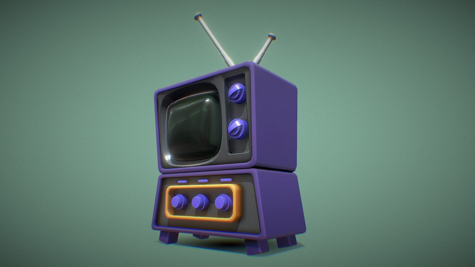 Television - Download Free 3D model by NebulaLLC [e234c7f] - Sketchfab