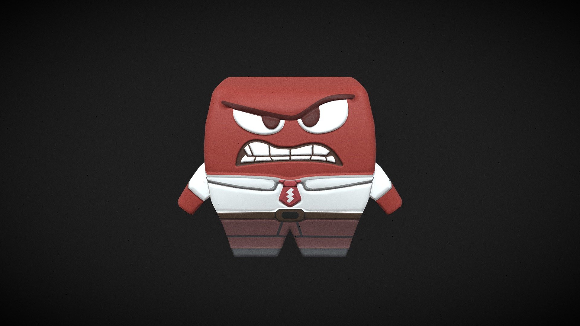 Anger NPC Low Poly - 3D model by eyadhilwi [e235510] - Sketchfab