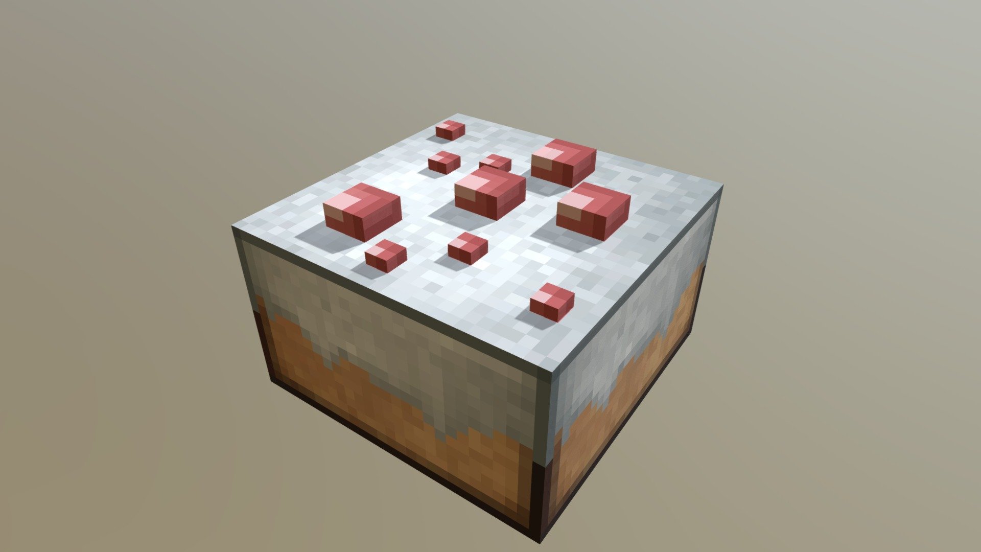 Cake - 3D model by dokustash [e23638d] - Sketchfab