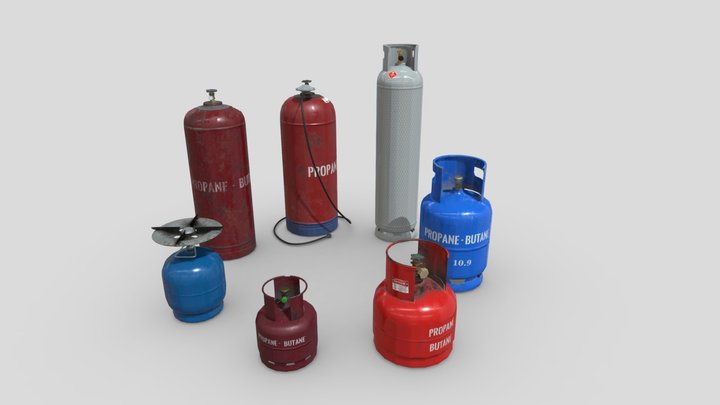 Propane 3D models - Sketchfab