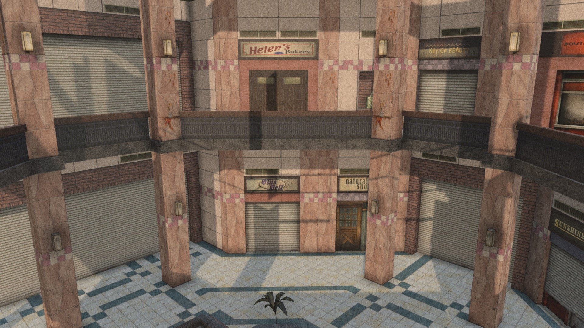 Abandoned shopping mall - Download Free 3D model by Katydid (@Katydid ...