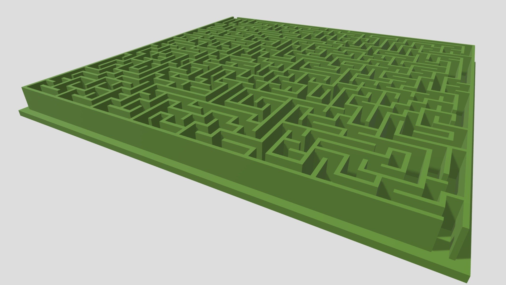 Maze 04 - 3D Printable - 3D model by B-Project [e2389b5] - Sketchfab
