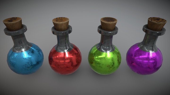 Potion 3D models - Sketchfab