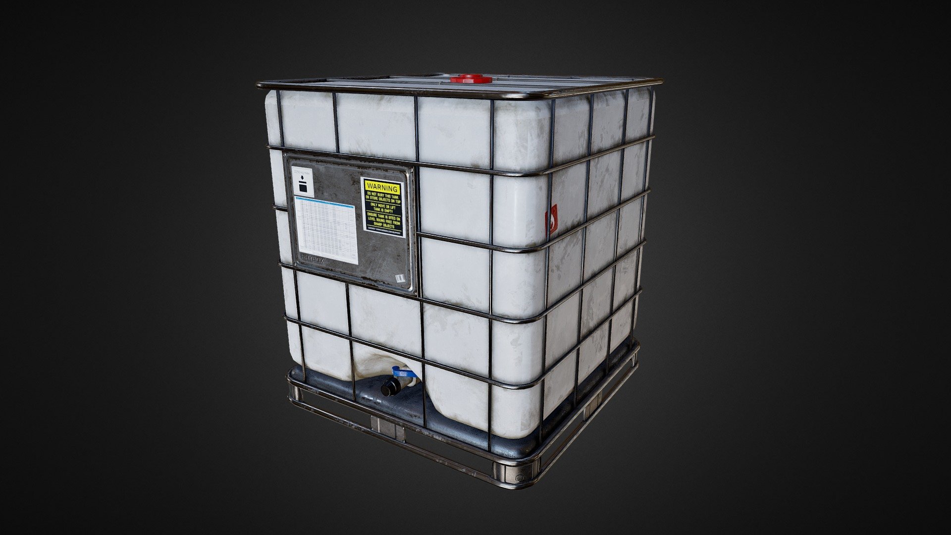 Caged tank - 3D model by bitwarrior [e23bad3] - Sketchfab