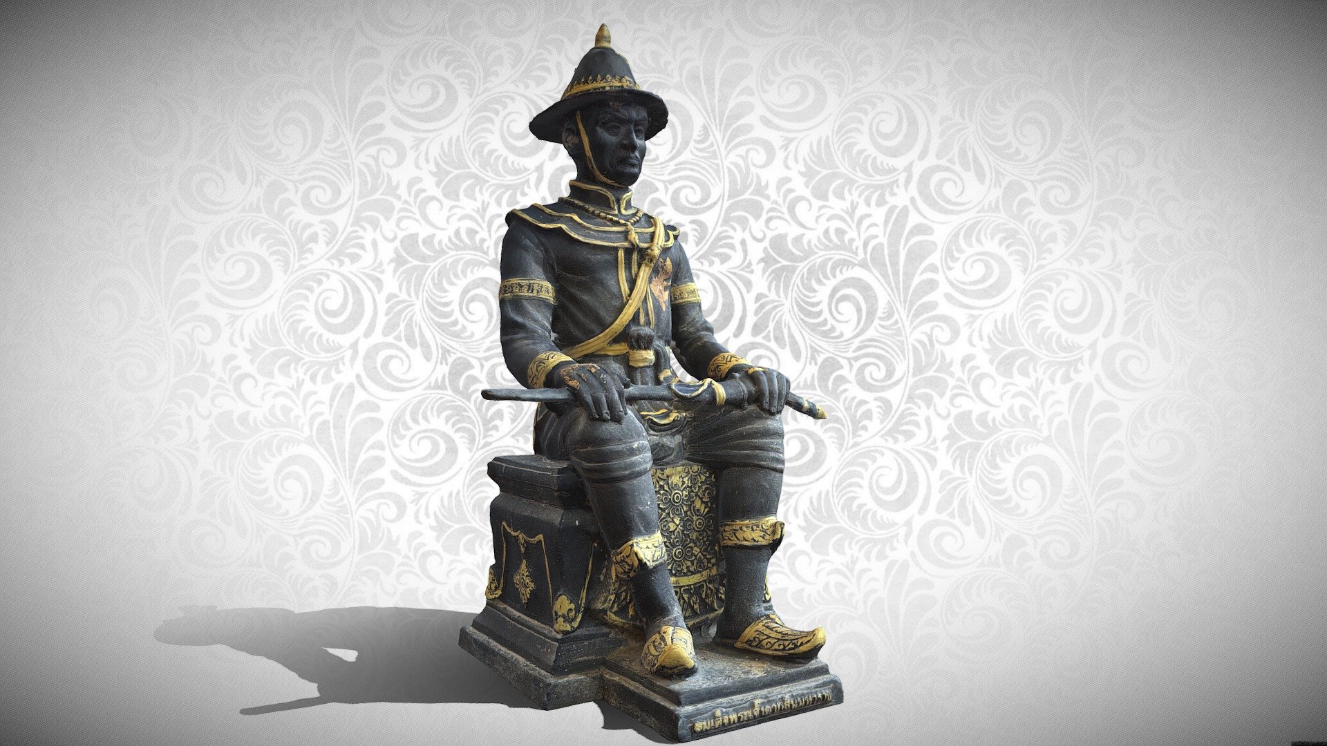 statue - King Taksin the Great - Buy Royalty Free 3D model by KimtueKP ...