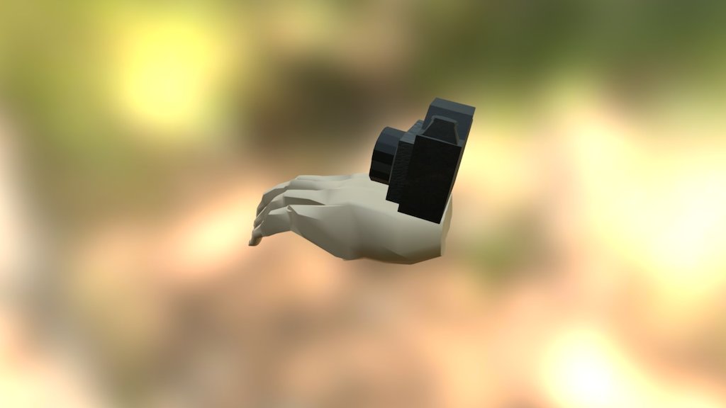 Hand Camera - 3D model by Emilie (@emilieduong) [e23c95d] - Sketchfab