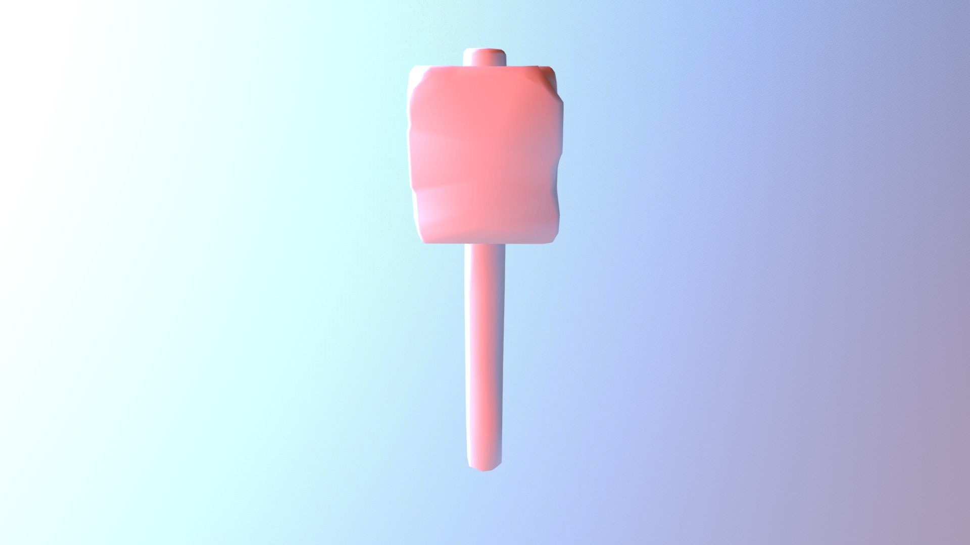 Hammer Model - 3D model by seany467 [e23d01f] - Sketchfab