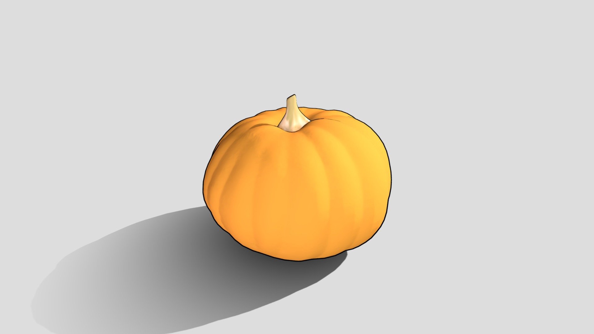 pumpkin - 3D model by jeremymcqueen [e23e55a] - Sketchfab