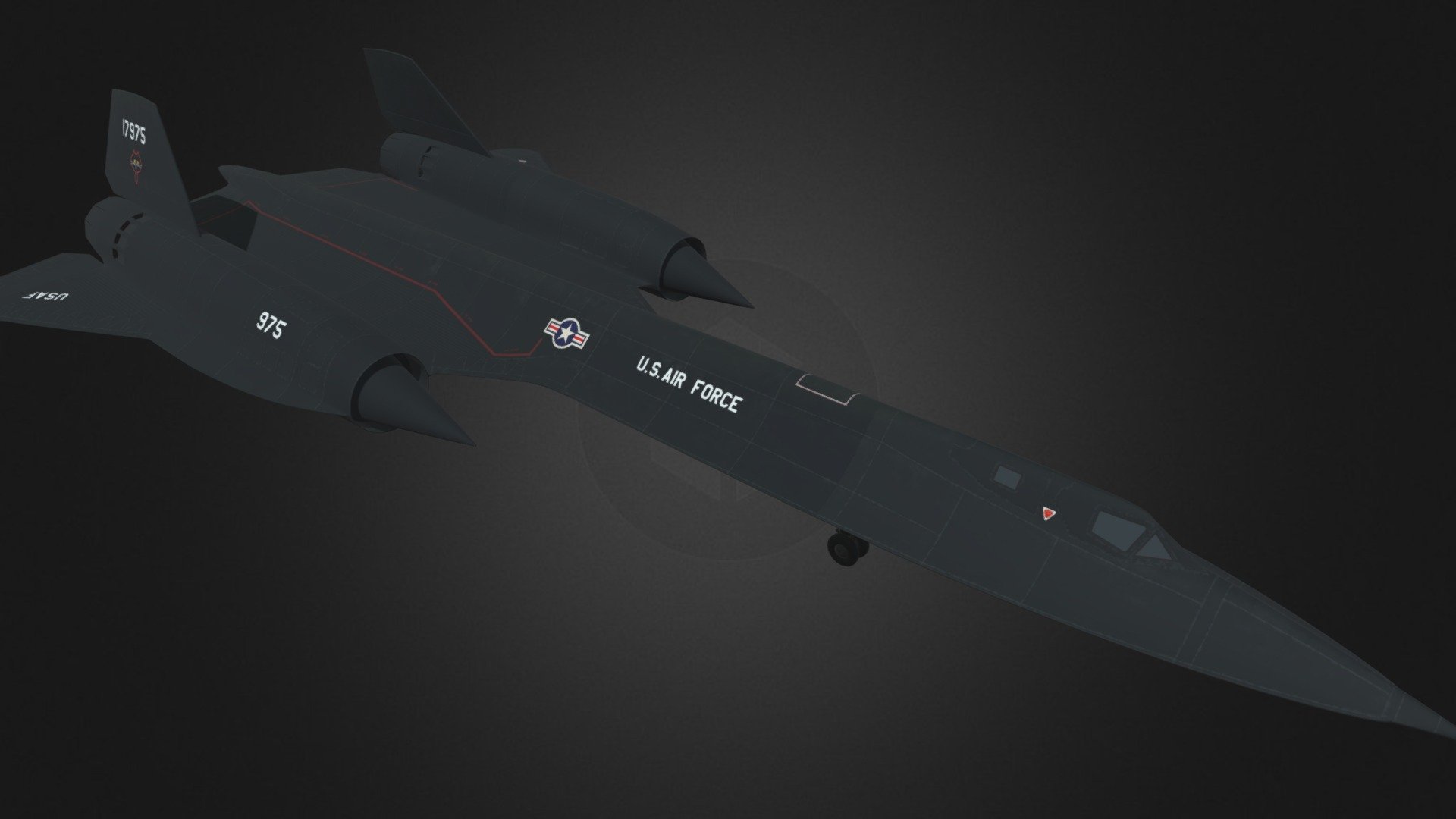 Lockheed SR-71 "Blackbird" - Download Free 3D model by KOG_THORNS ...