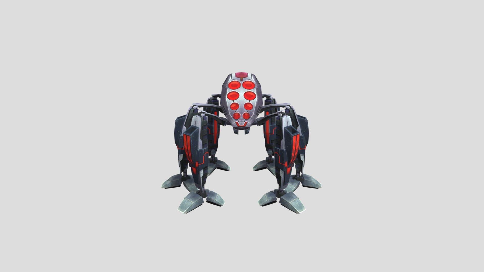 Spider Bot Anim - Download Free 3D model by Tyler Hales (@Trackneon ...