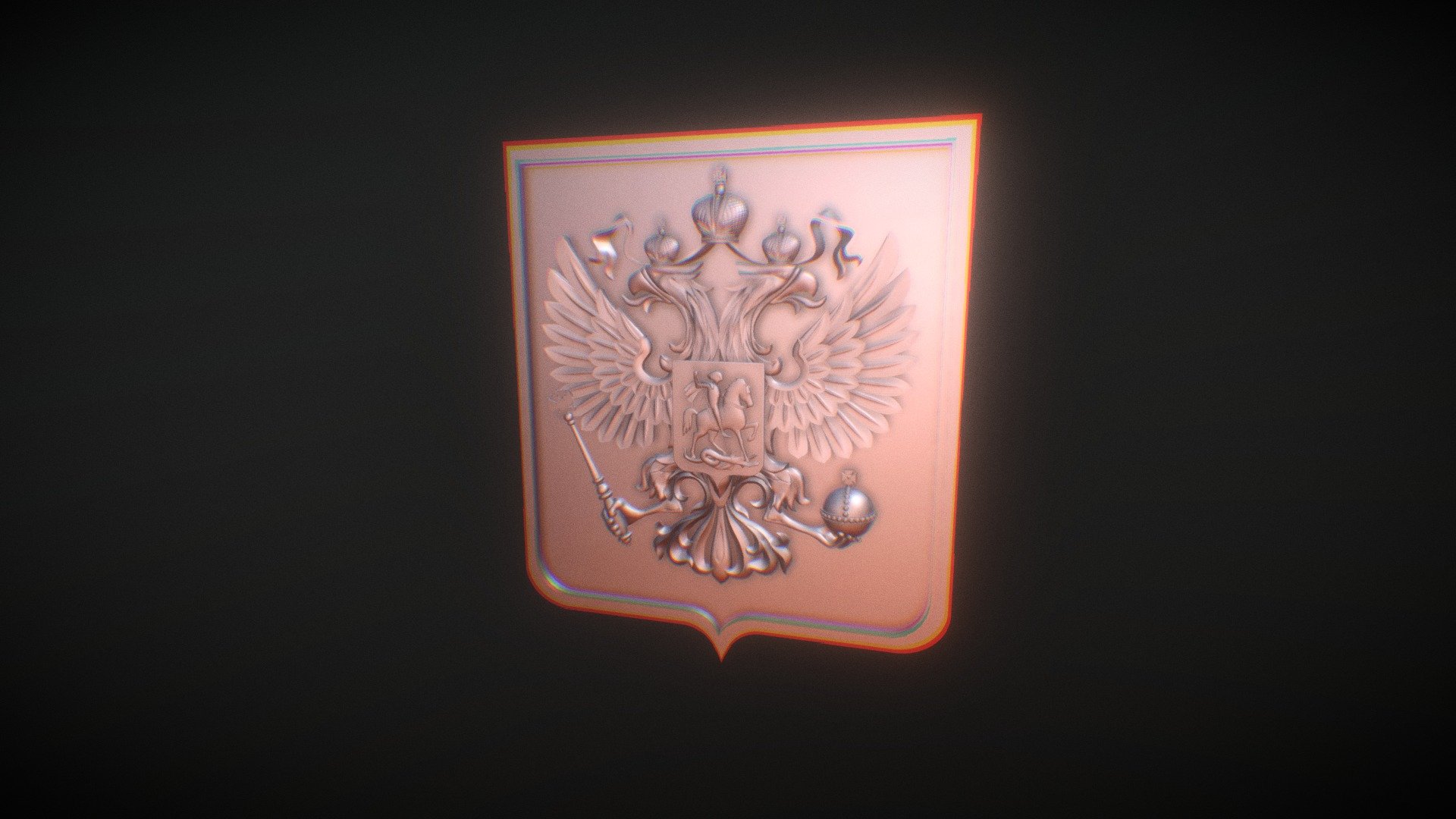 Eagle-gerb - 3D model by eu.mg [e240e68] - Sketchfab