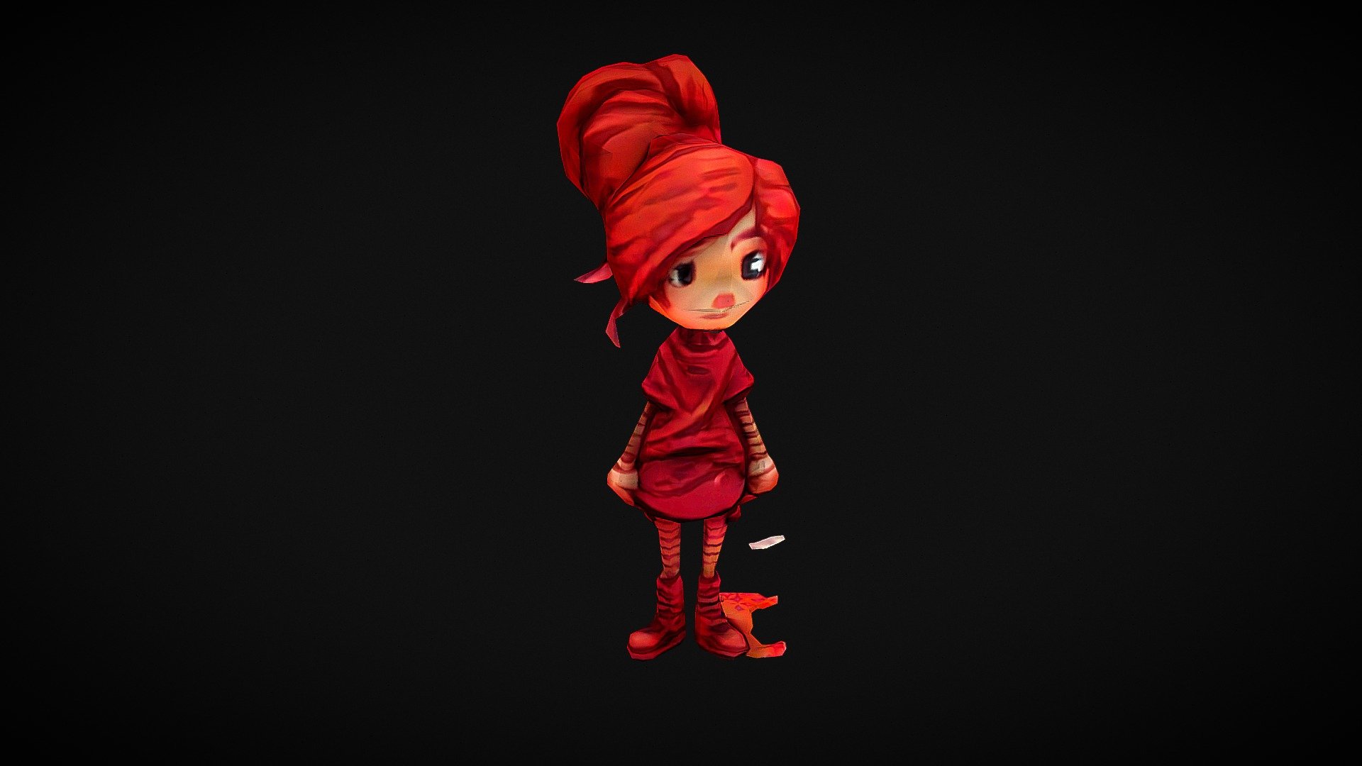 "Sassy Red: A Fashionable Cartoon Art Exhibition - Download Free 3D ...