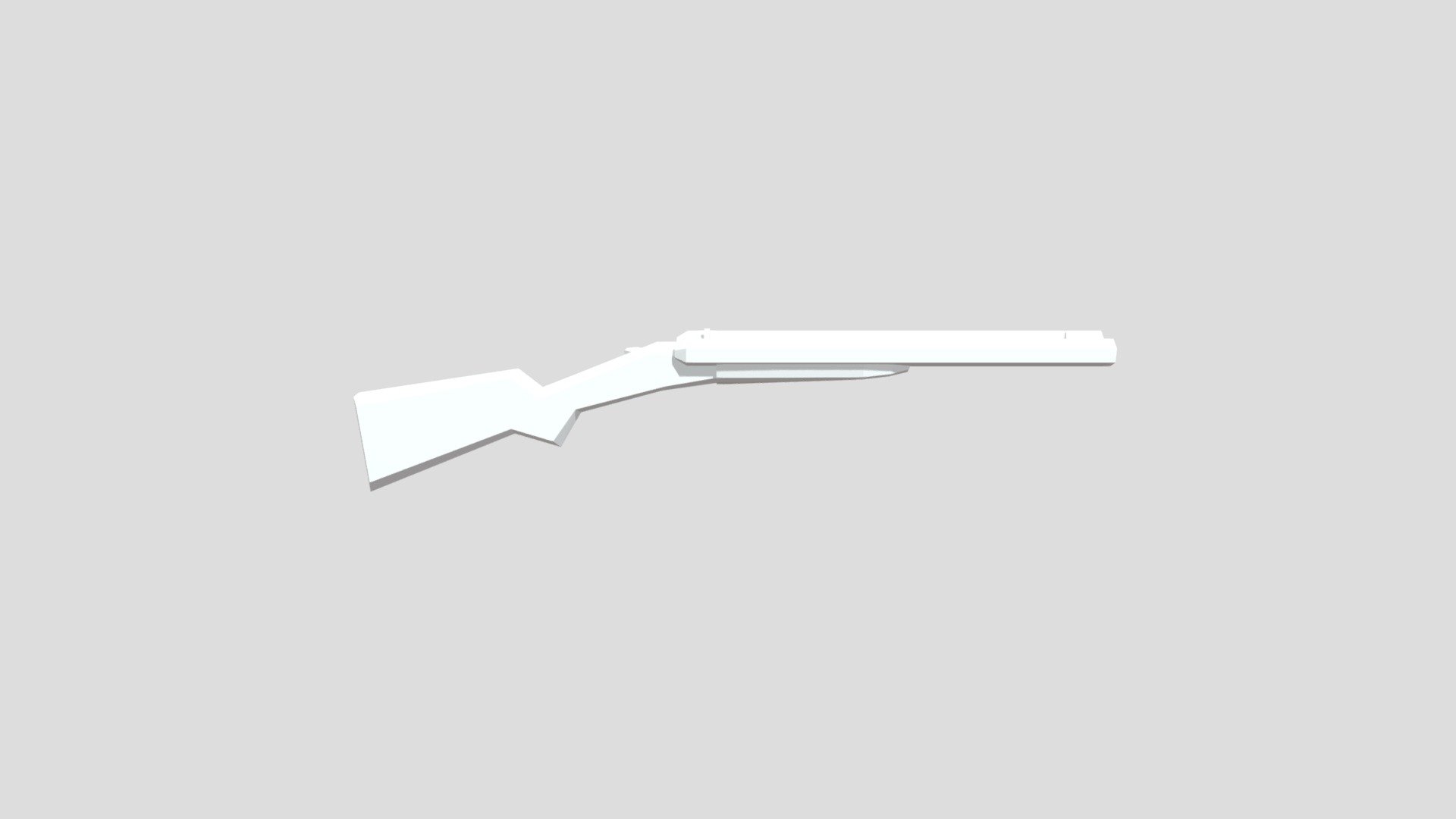 Low Poly Double-Barrel Shotgun - Download Free 3D model by Androasyouknow [e243f00] - Sketchfab