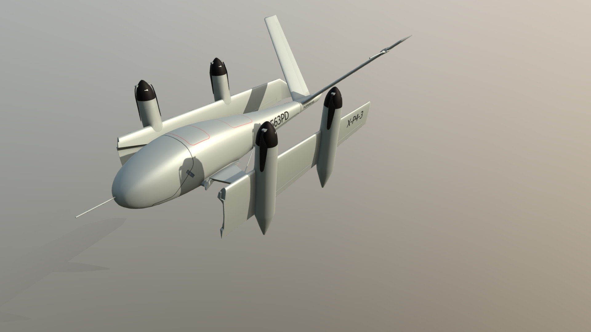 Ptero Dynamics - Buy Royalty Free 3D model by paperscan [e244e85 ...