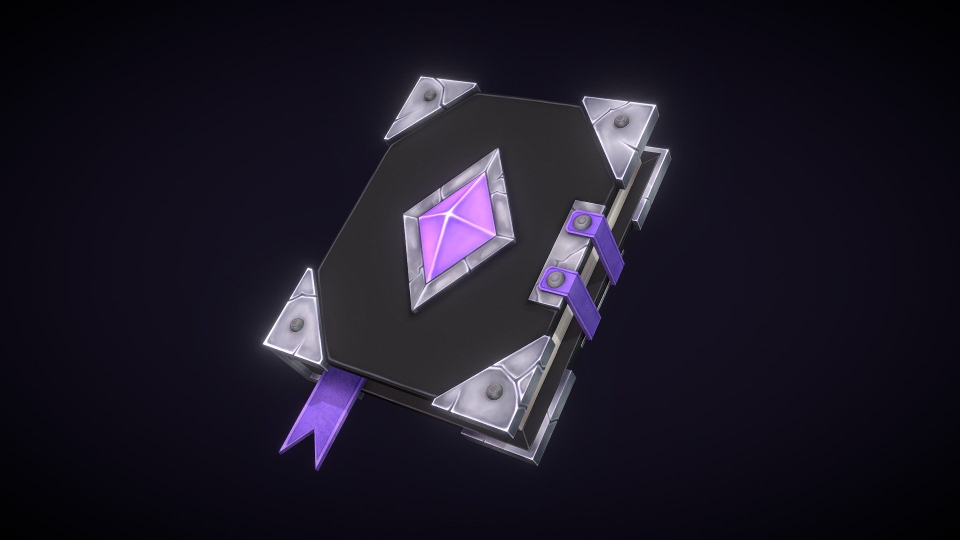 Magic Book - 3D model by Evelin (@eviii) [e246919] - Sketchfab