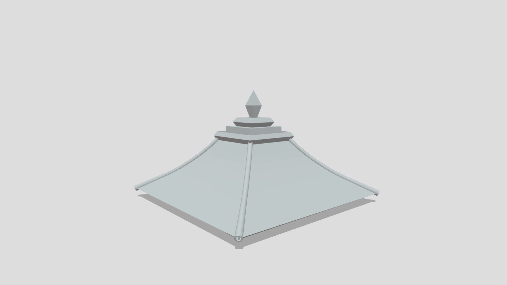 Japaanese Roof - Download Free 3D model by AsteroidCap4040 [e246c36 ...