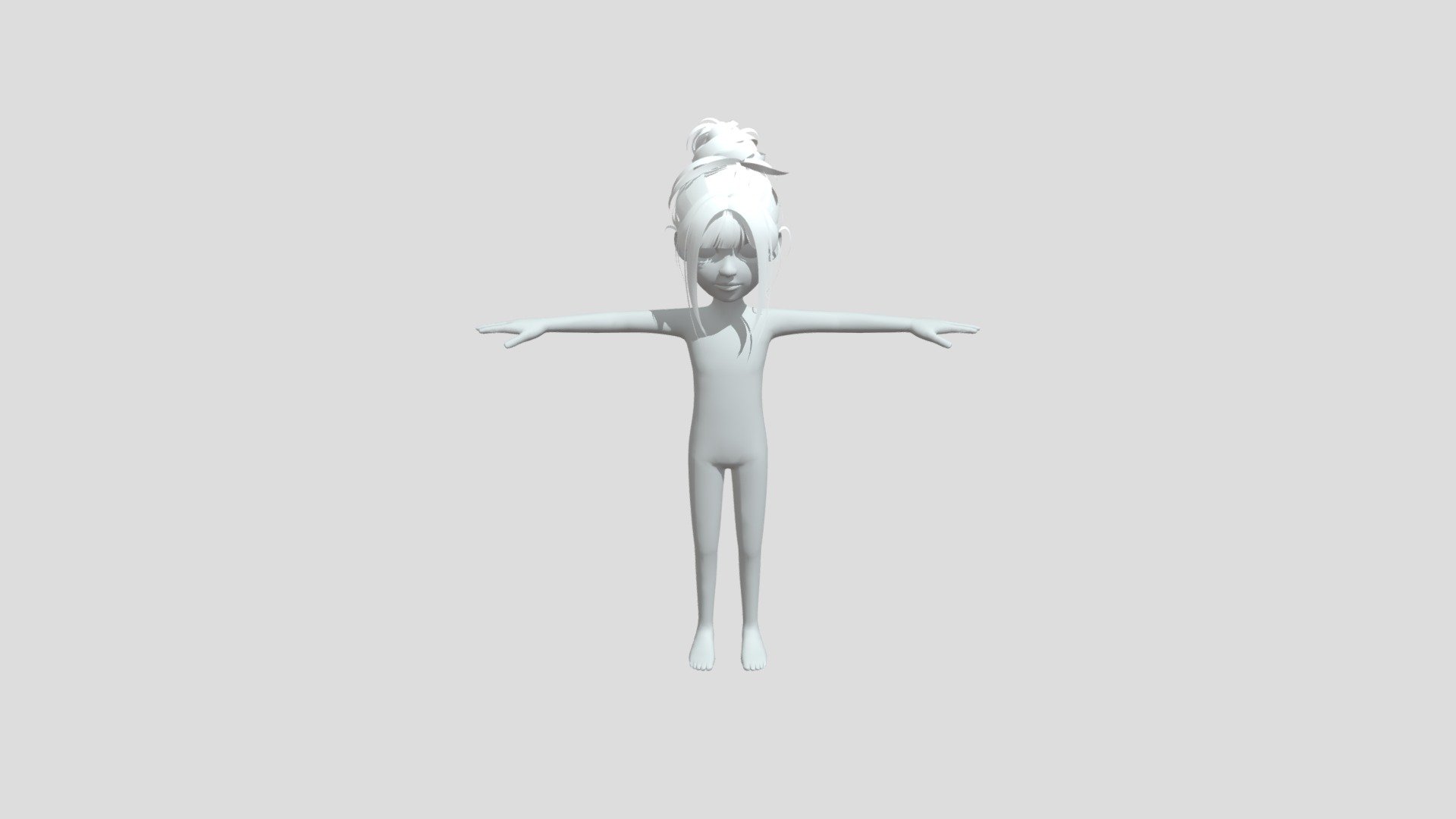 Zepeto 3D Item Unity Prefab Hair 76 - Download Free 3D model by hotcgi ...