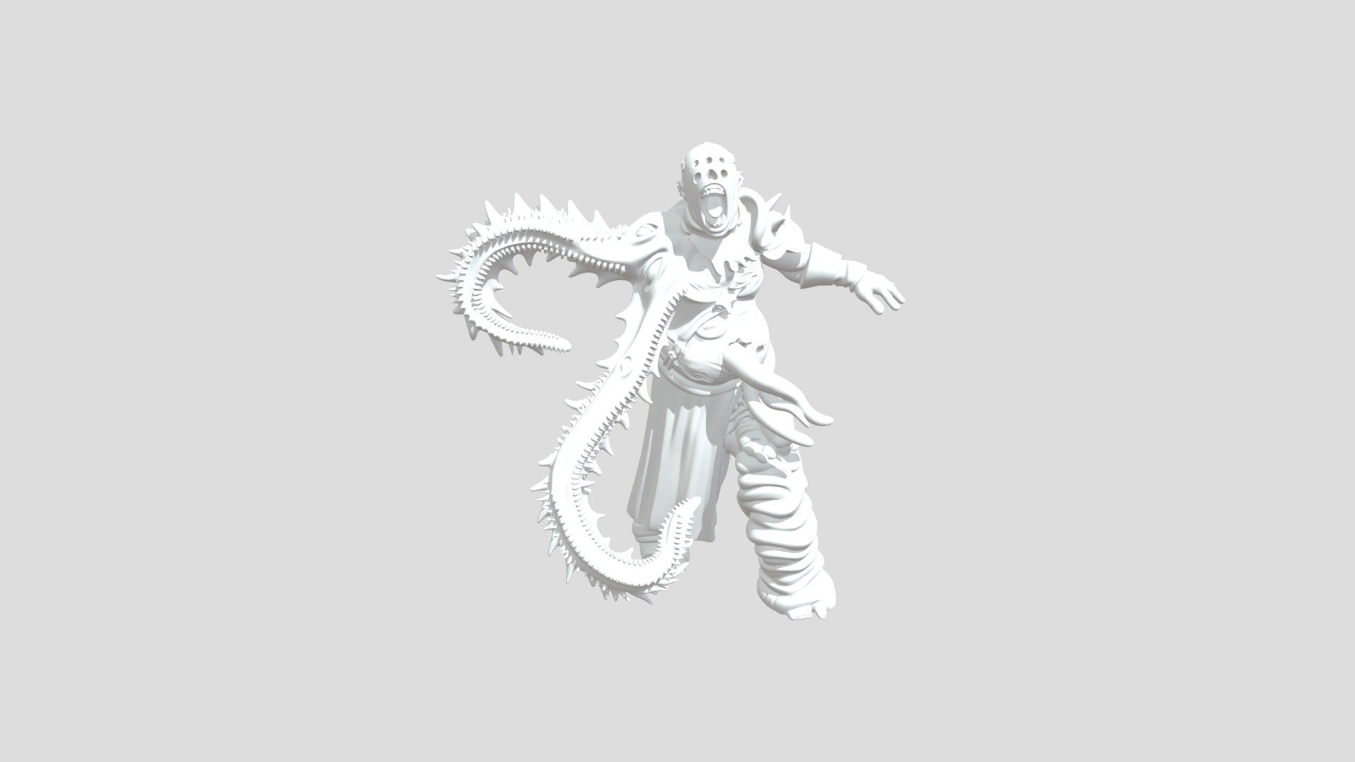 Eldritch Warrior - 3D model by Luxxflame [e2487bd] - Sketchfab