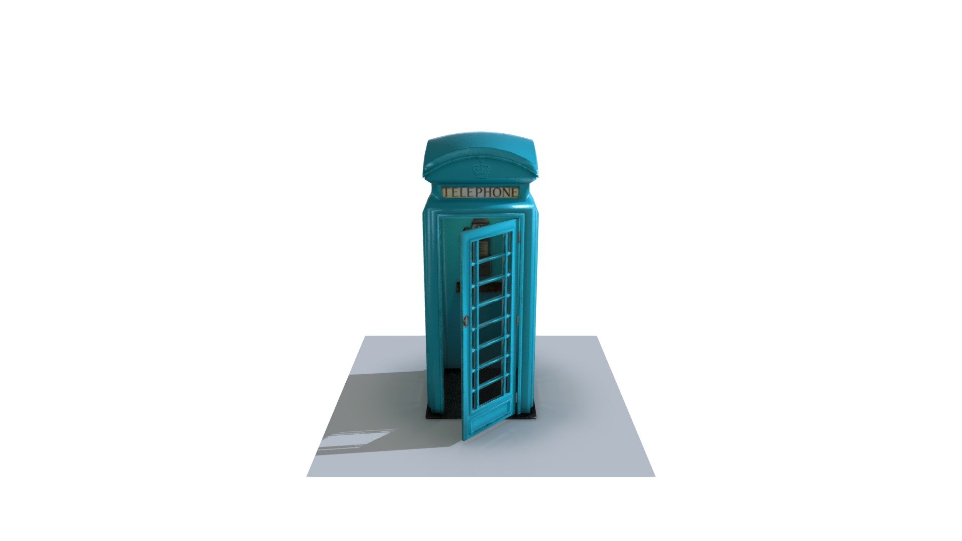 British Phone Booth - Download Free 3D model by Ash (@acjreed) [e2493ec ...